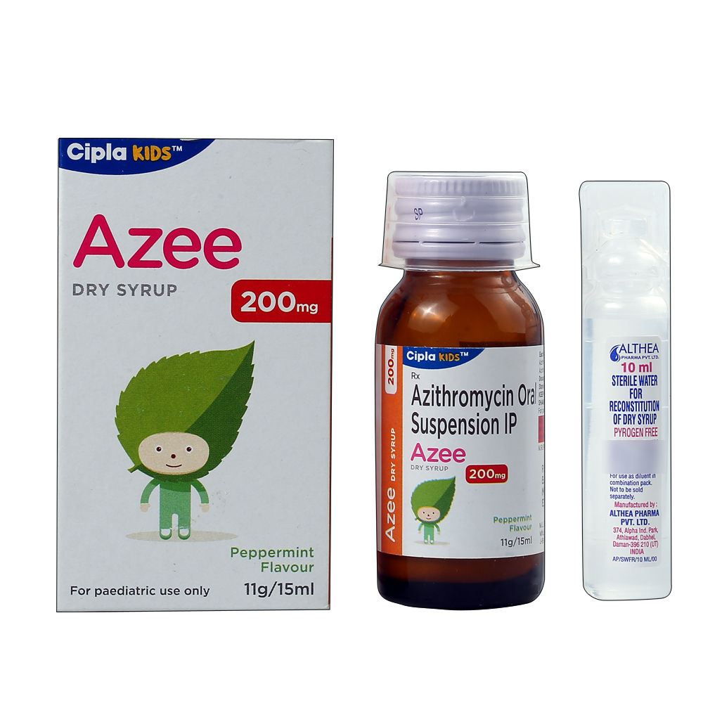Buy Azee 200mg Dry Syrup 15 ml Online at Best Prices | Wellness Forever