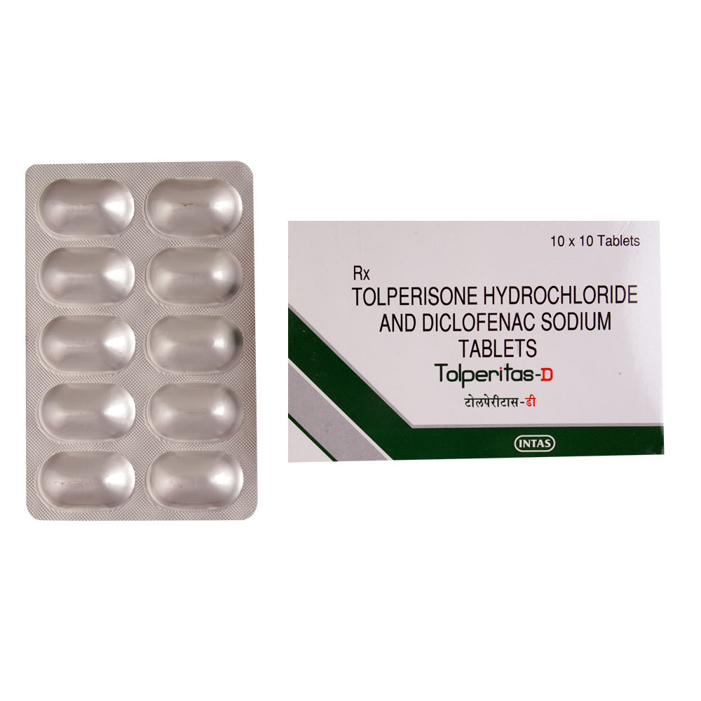 Buy Tolperitas-D 10 Tablets Online at Best Prices | Wellness Forever