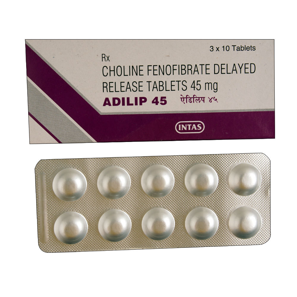 Buy Adilip 45mg 10 Tablets Online at Best Prices | Wellness Forever