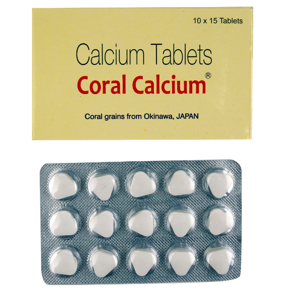 Buy Coral-Calcium 15 Tablets Online at Best Prices | Wellness Forever