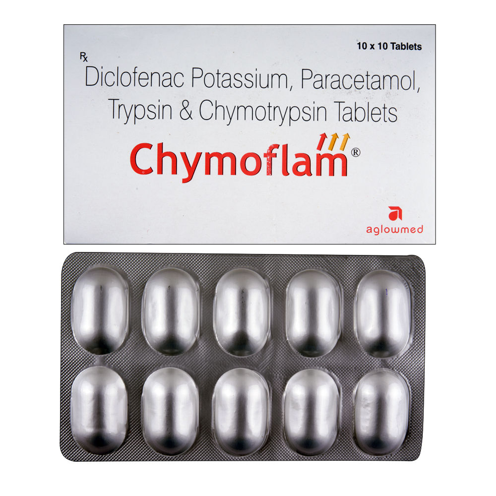 Buy Chymoflam 10 Tablets Online at Best Prices | Wellness Forever