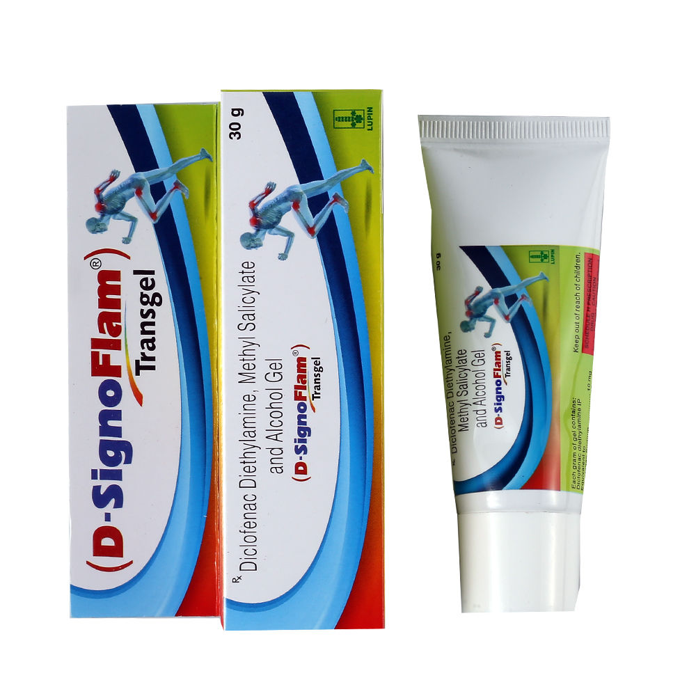 Buy D-Signoflam Transgel 30 g Online at Best Prices | Wellness Forever