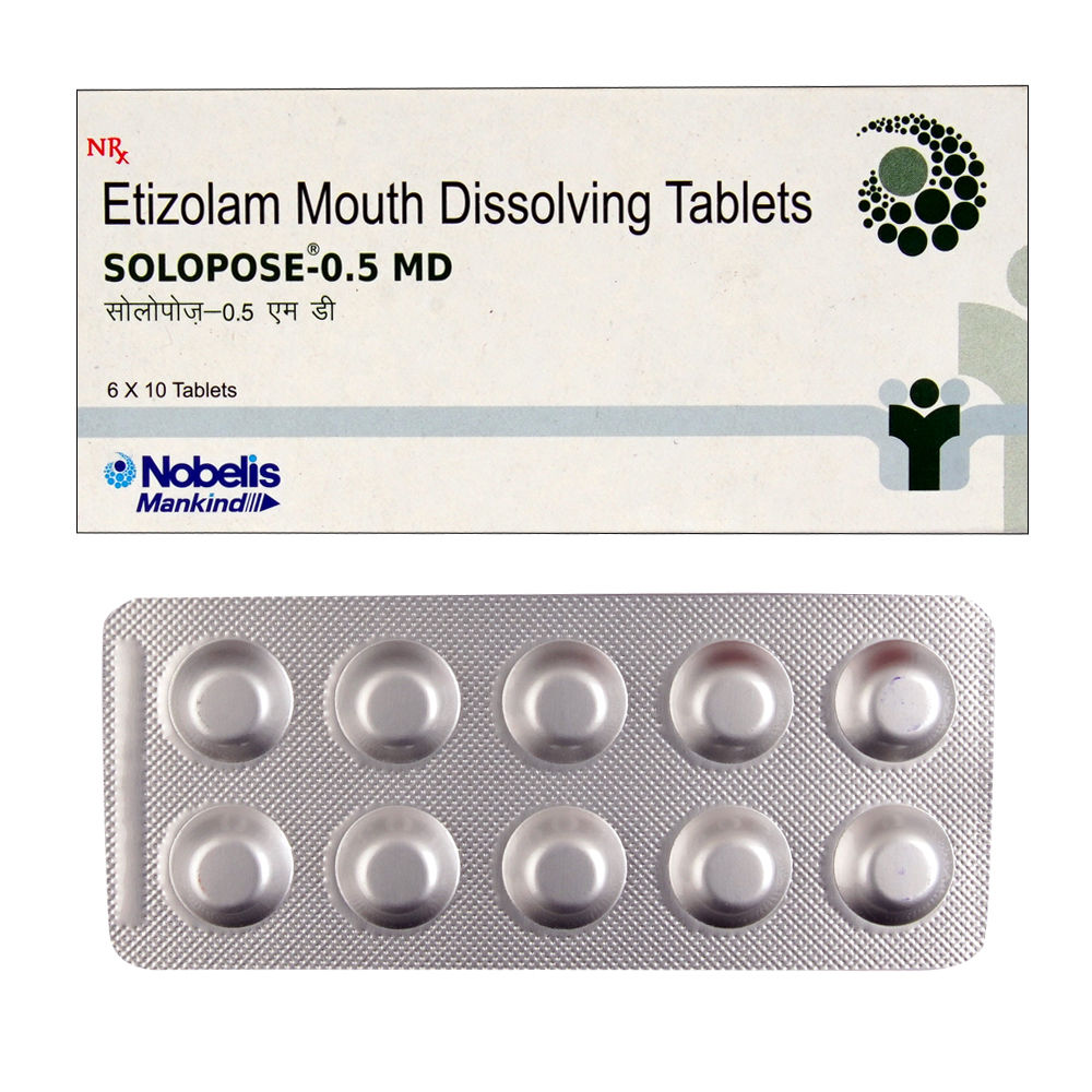 Buy Solopose-MD 0.5mg 10 Tablets Online at Best Prices | Wellness Forever