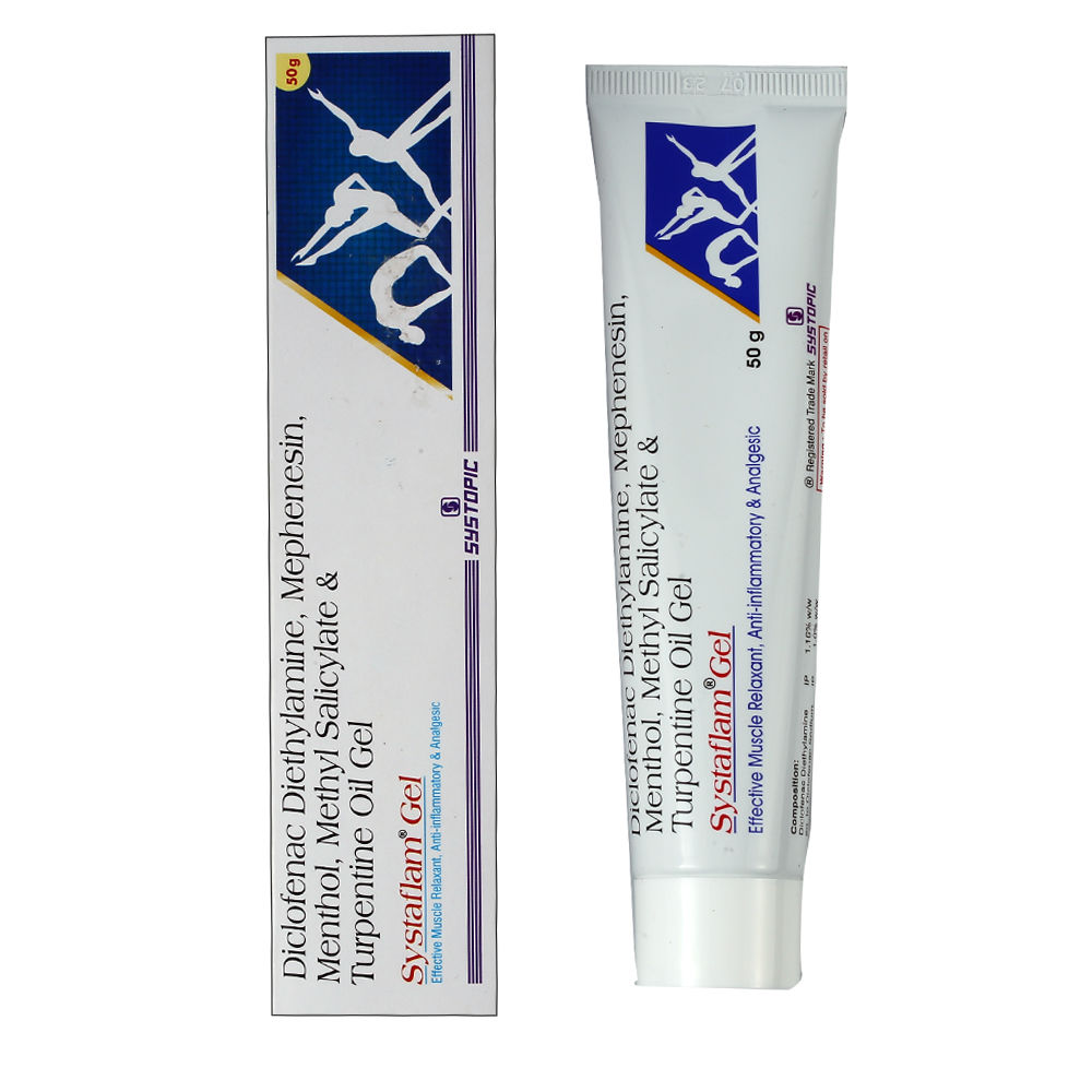 Buy Systaflam Gel 50 g Online at Best Prices | Wellness Forever