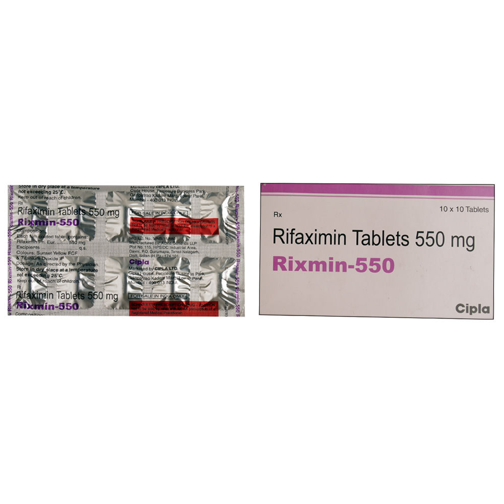 Buy Rixmin 550mg 10 Tablets Online at Best Prices | Wellness Forever