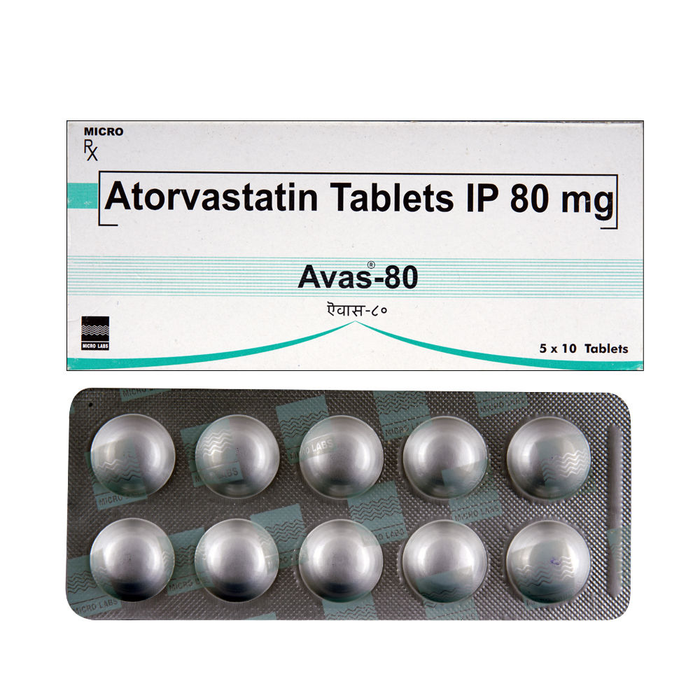 Buy Avas 80mg 10 Tablets Online at Best Prices | Wellness Forever