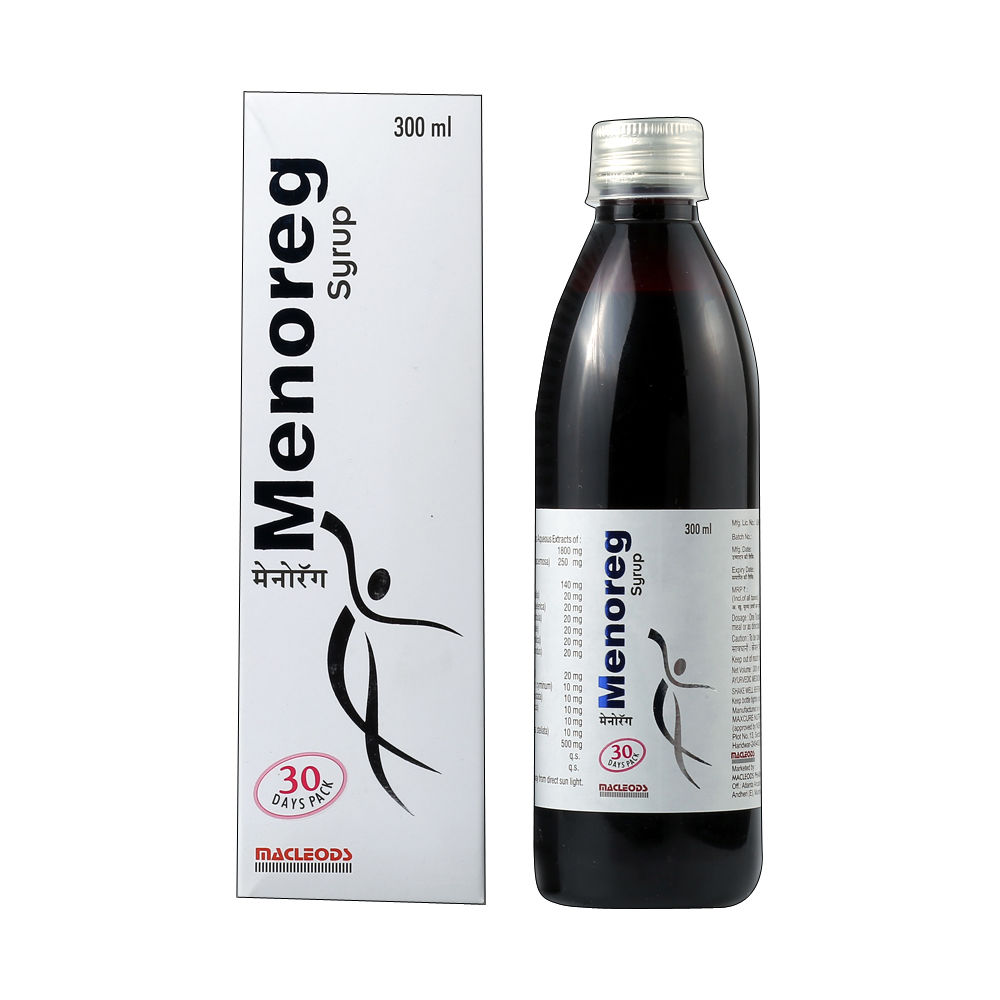 Buy Menoreg Syrup 300 ml Online at Best Prices | Wellness Forever