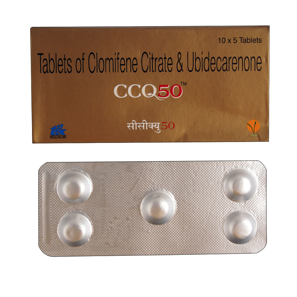 Buy CCQ 50mg 5 Tablets Online at Best Prices | Wellness Forever