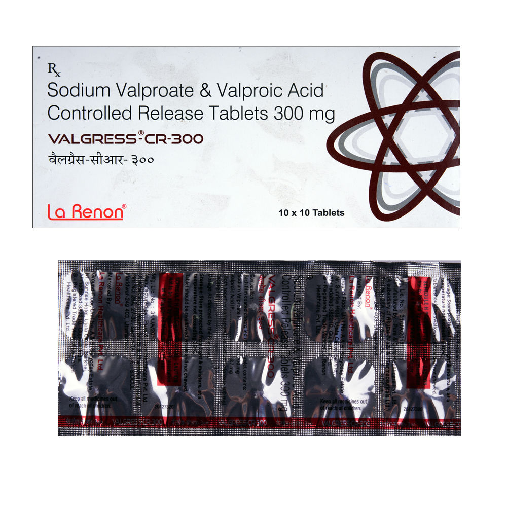 Buy Valgress-CR 300mg 10 Tablets Online at Best Prices | Wellness Forever