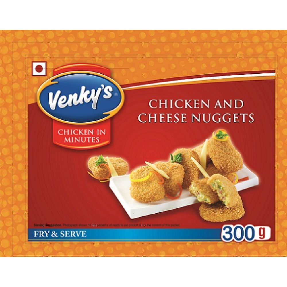 Buy Venky's Chicken Cheese Nuggets, 300 g Online at Best Prices ...