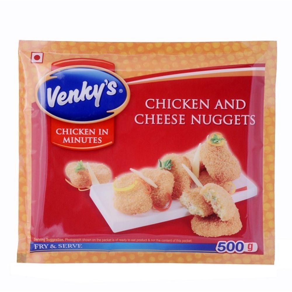 Buy Venky's Chicken Cheese Nuggets, 500 g Online at Best Prices ...