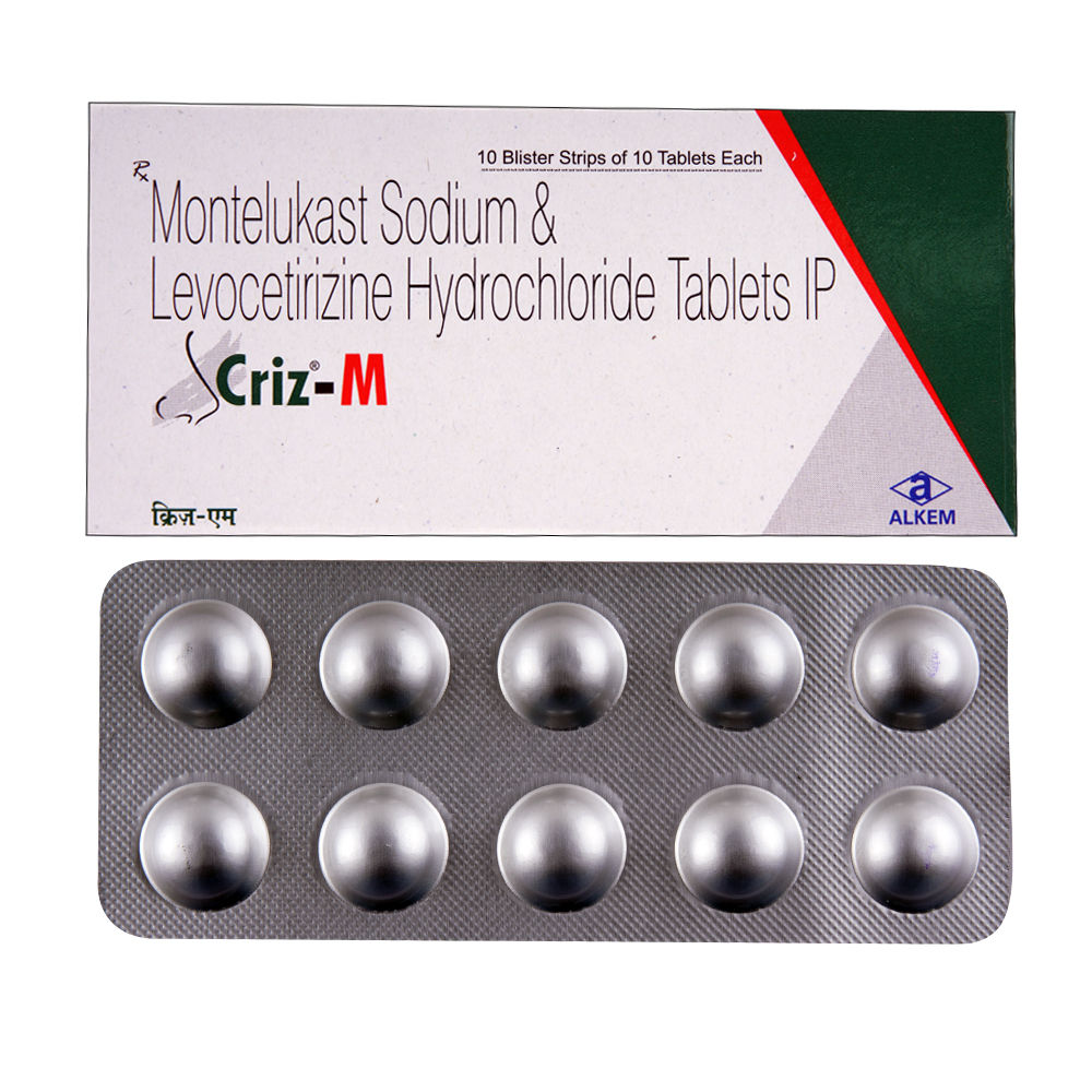 Buy Criz-M 10 Tablets Online at Best Prices | Wellness Forever