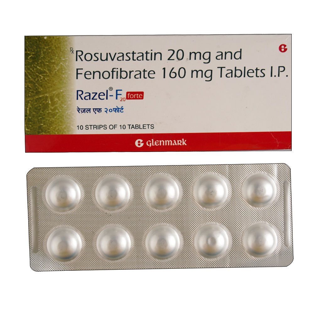 Buy Razel-F20mg Forte 10 Tablets Online at Best Prices | Wellness Forever