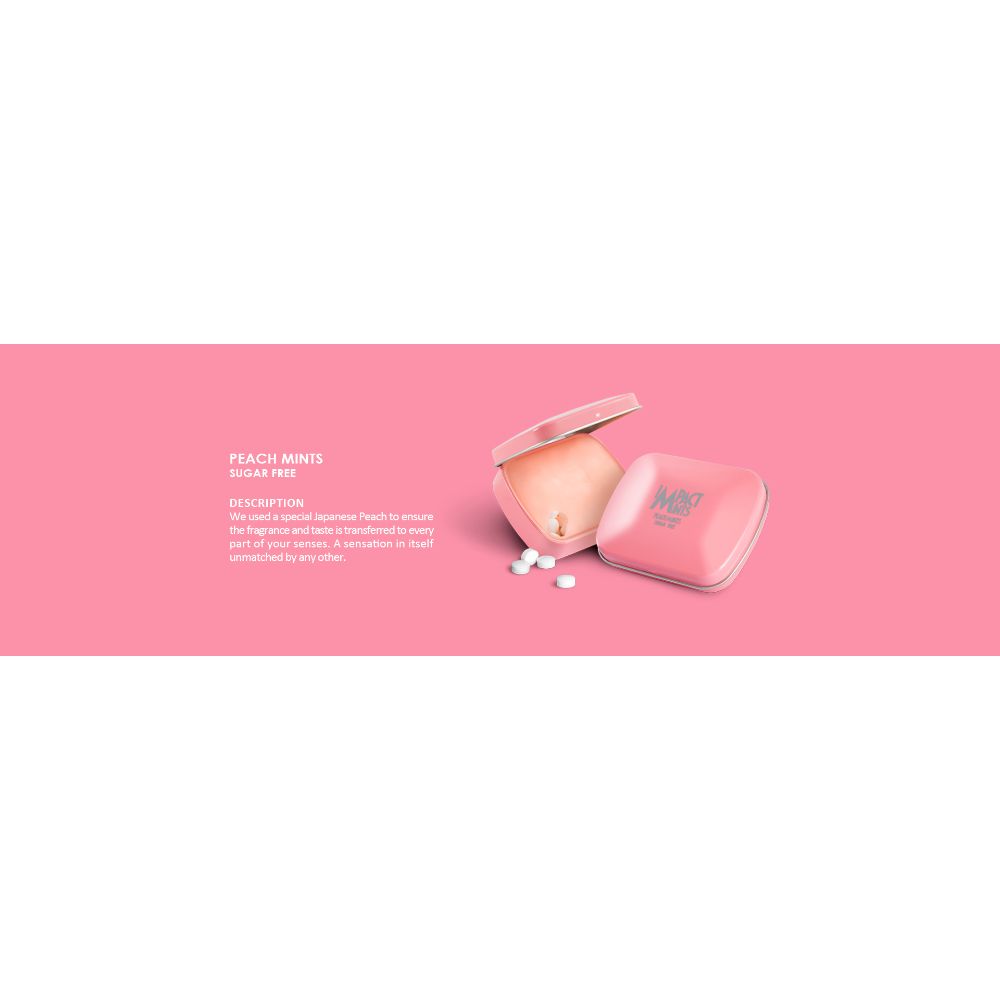 Buy Impact Mints Sugar Free Peach 14g Online at Best Prices | Wellness ...