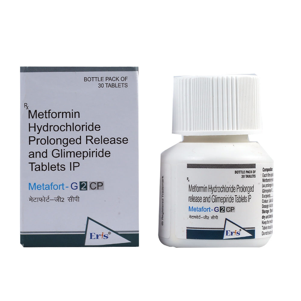 Buy Metafort-G2 Cp 30 Tablets Online at Best Prices | Wellness Forever
