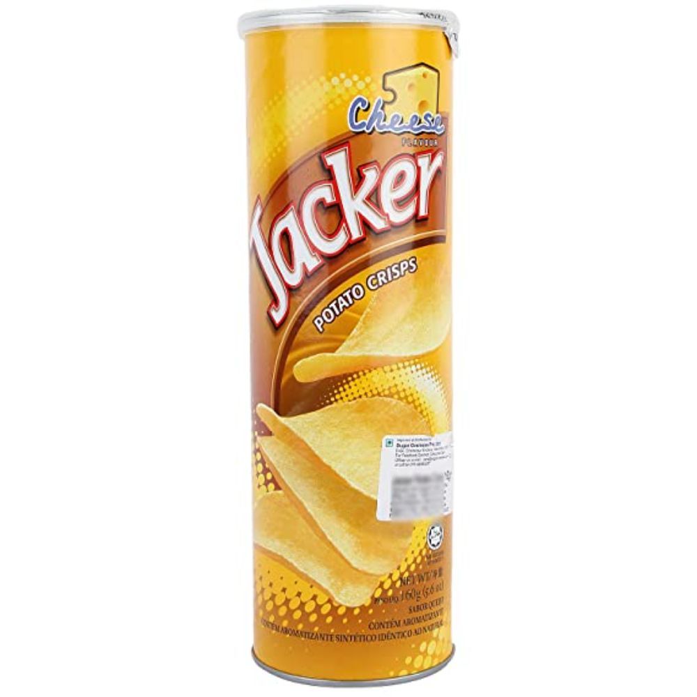 Buy Jacker Cheese Potato Crisps, 160 g Online at Best Prices | Wellness ...