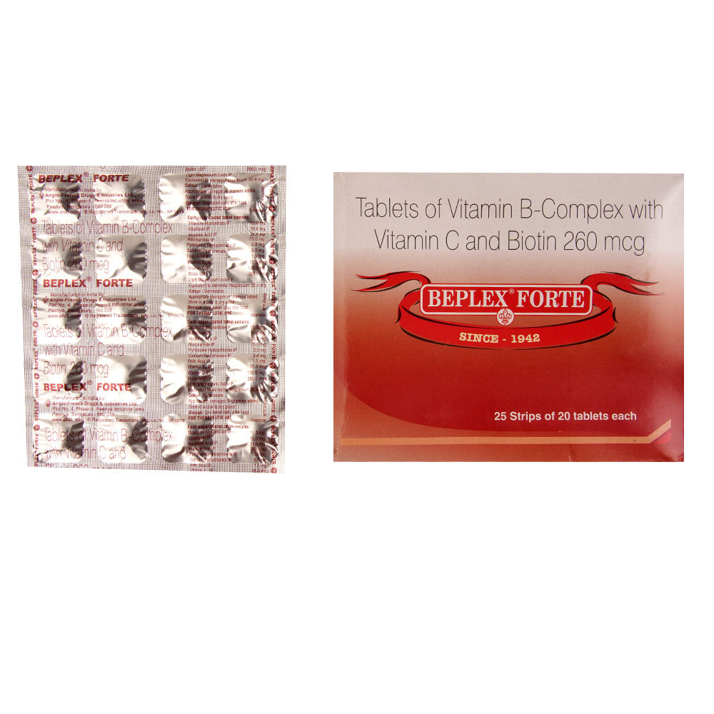 Buy Beplex-Forte 20 Tablets Online at Best Prices | Wellness Forever