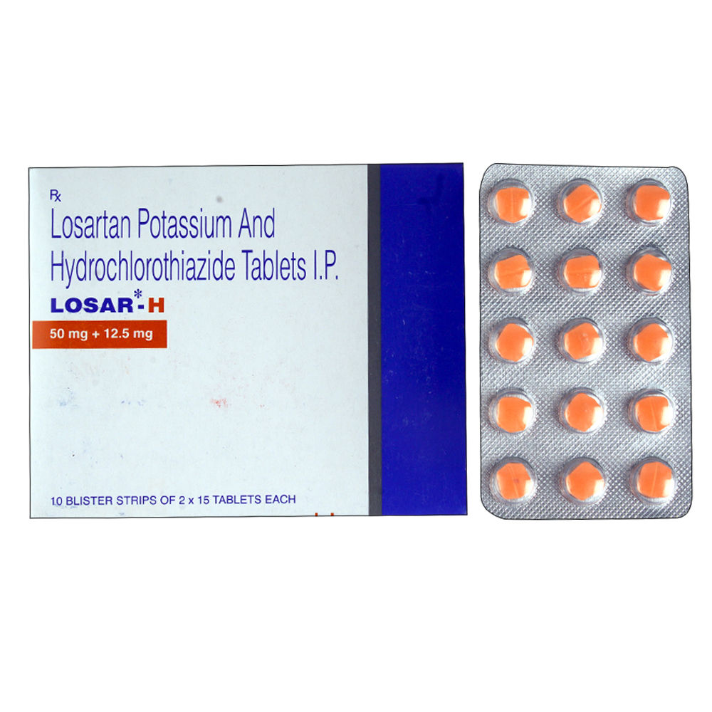 Buy Losar-H 15 Tablets Online at Best Prices | Wellness Forever