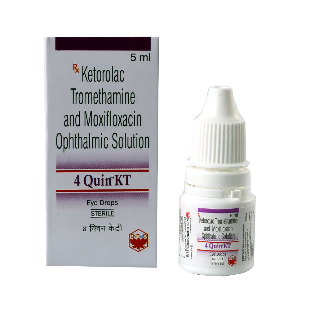Buy 4-Quin-KT Eye Drops 5 ml Online at Best Prices | Wellness Forever