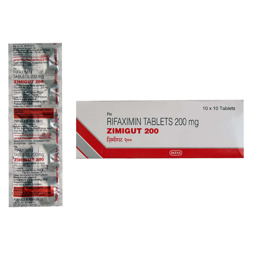 Buy Zimigut 200mg 10 Tablets Online at Best Prices | Wellness Forever