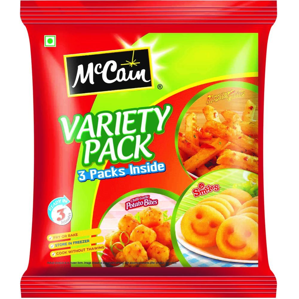 Buy McCain Variety Pack, 550 g Online at Best Prices | Wellness Forever