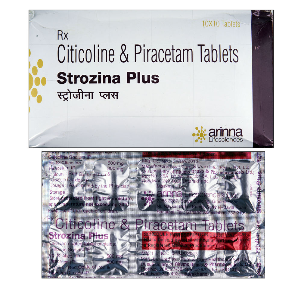 Buy Strozina-Plus 10 Tablets Online at Best Prices | Wellness Forever