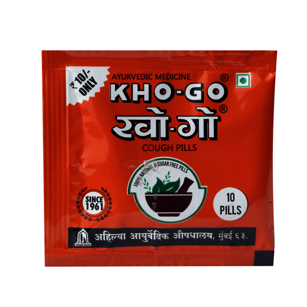 Buy Khogo Cough Pills 10 Tablets Online at Best Prices | Wellness Forever