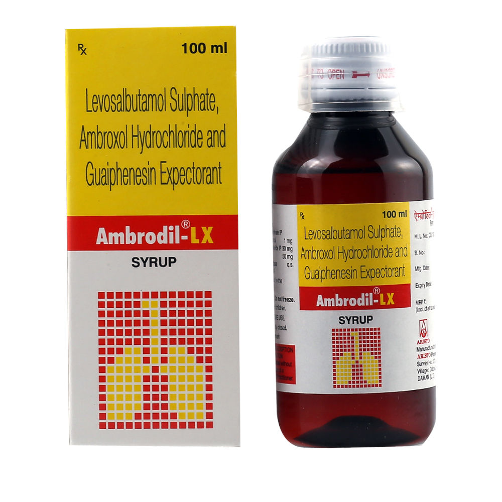 Buy Ambrodil-LX Syrup 100Ml Online at Best Prices | Wellness Forever