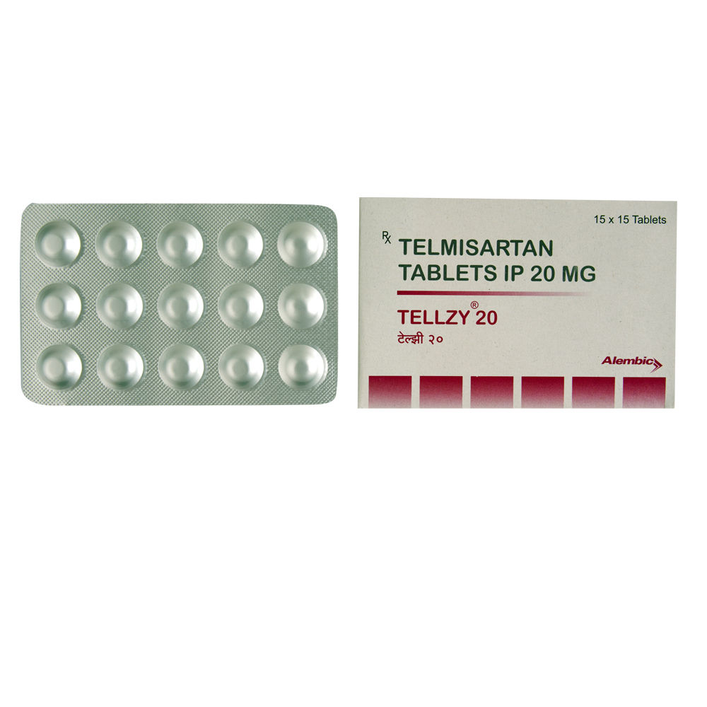 Buy Tellzy 20mg 15 Tablets Online at Best Prices | Wellness Forever