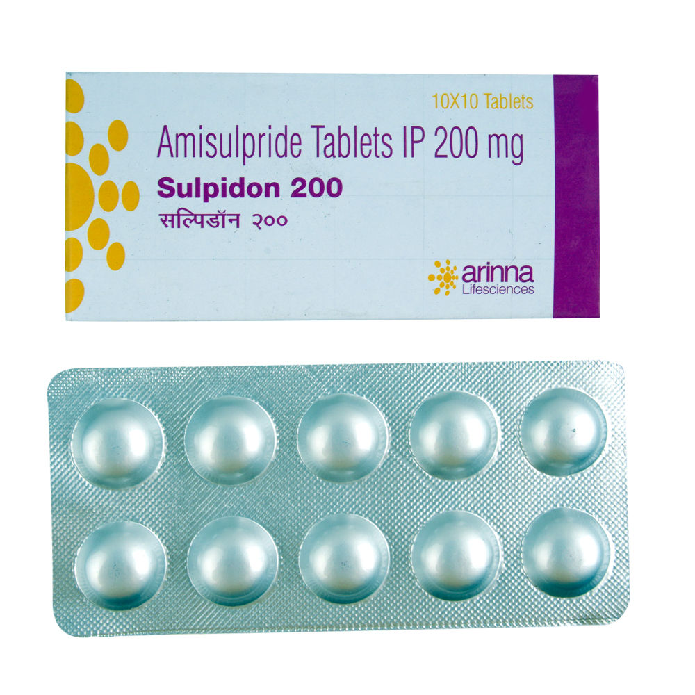 Buy Sulpidon 200mg 10 Tablets Online at Best Prices | Wellness Forever