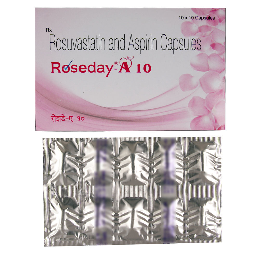 Buy Roseday-A 10mg 10 Capsules Online at Best Prices | Wellness Forever