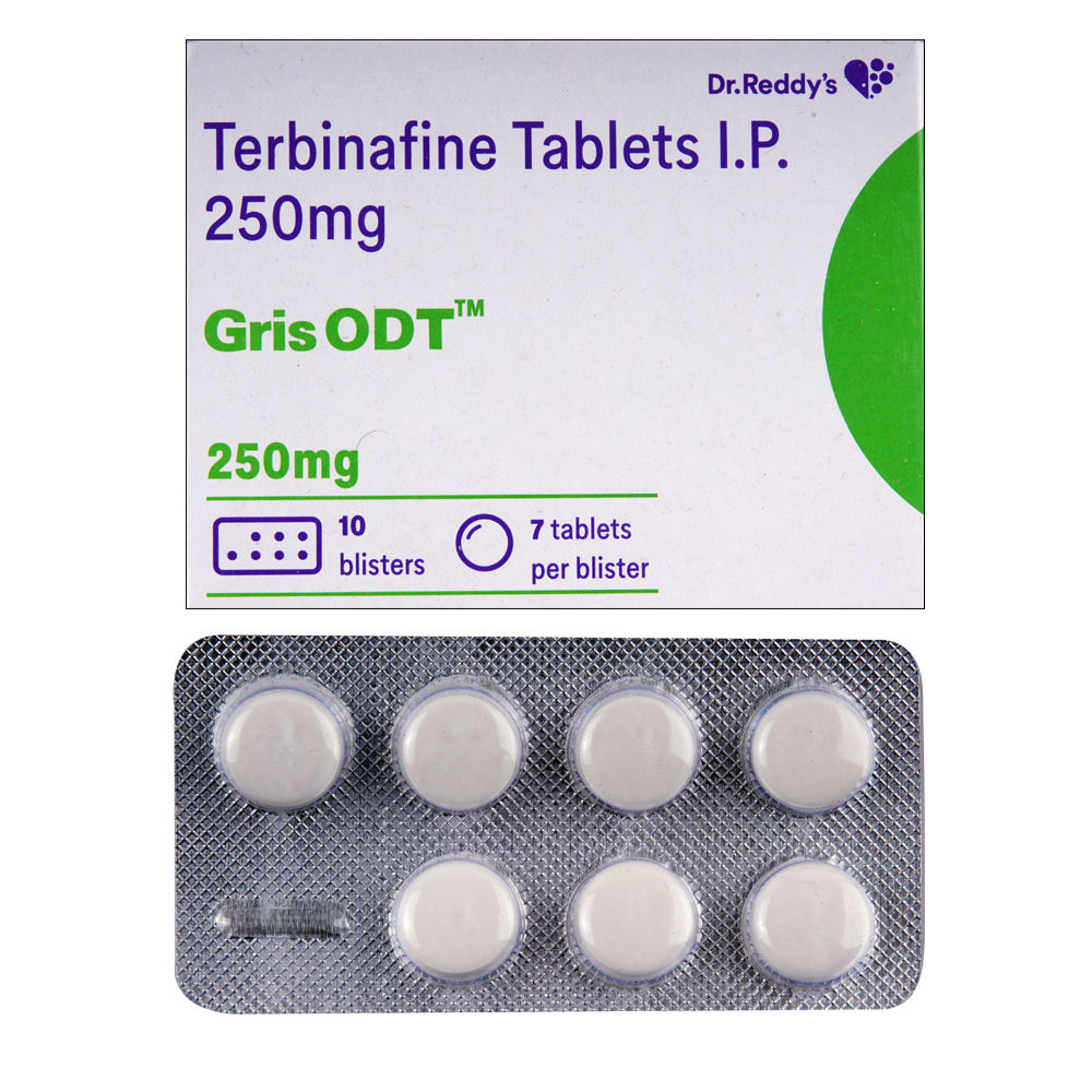 Buy Gris-ODT 250mg 7 Tablets Online at Best Prices | Wellness Forever