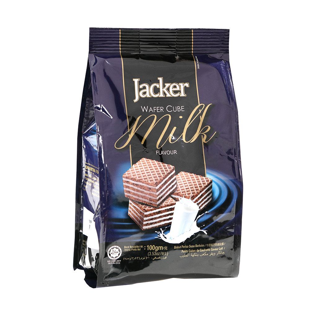 Buy Jacker Cube Milk Wafers, 100 g Online at Best Prices | Wellness Forever