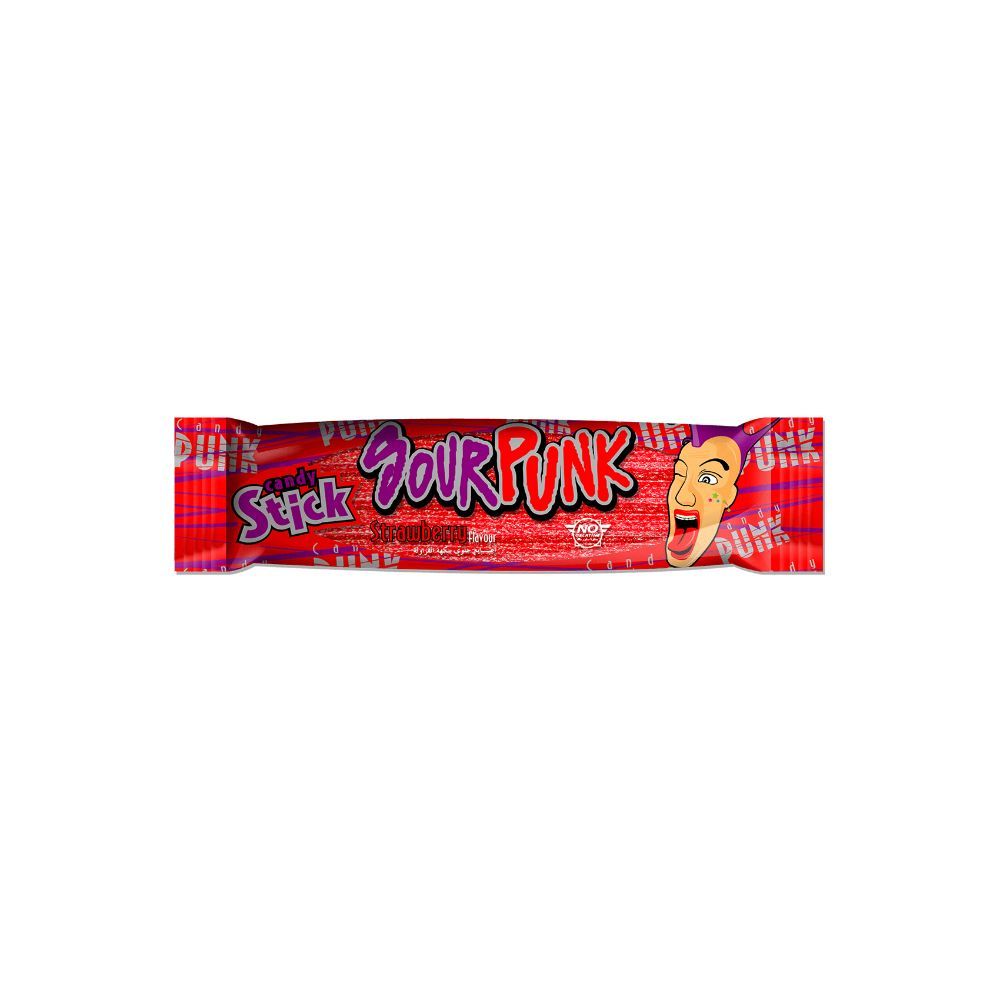 Buy Sour Punk Candy Stick, Strawberry Flavour, 40 g Online at Best ...