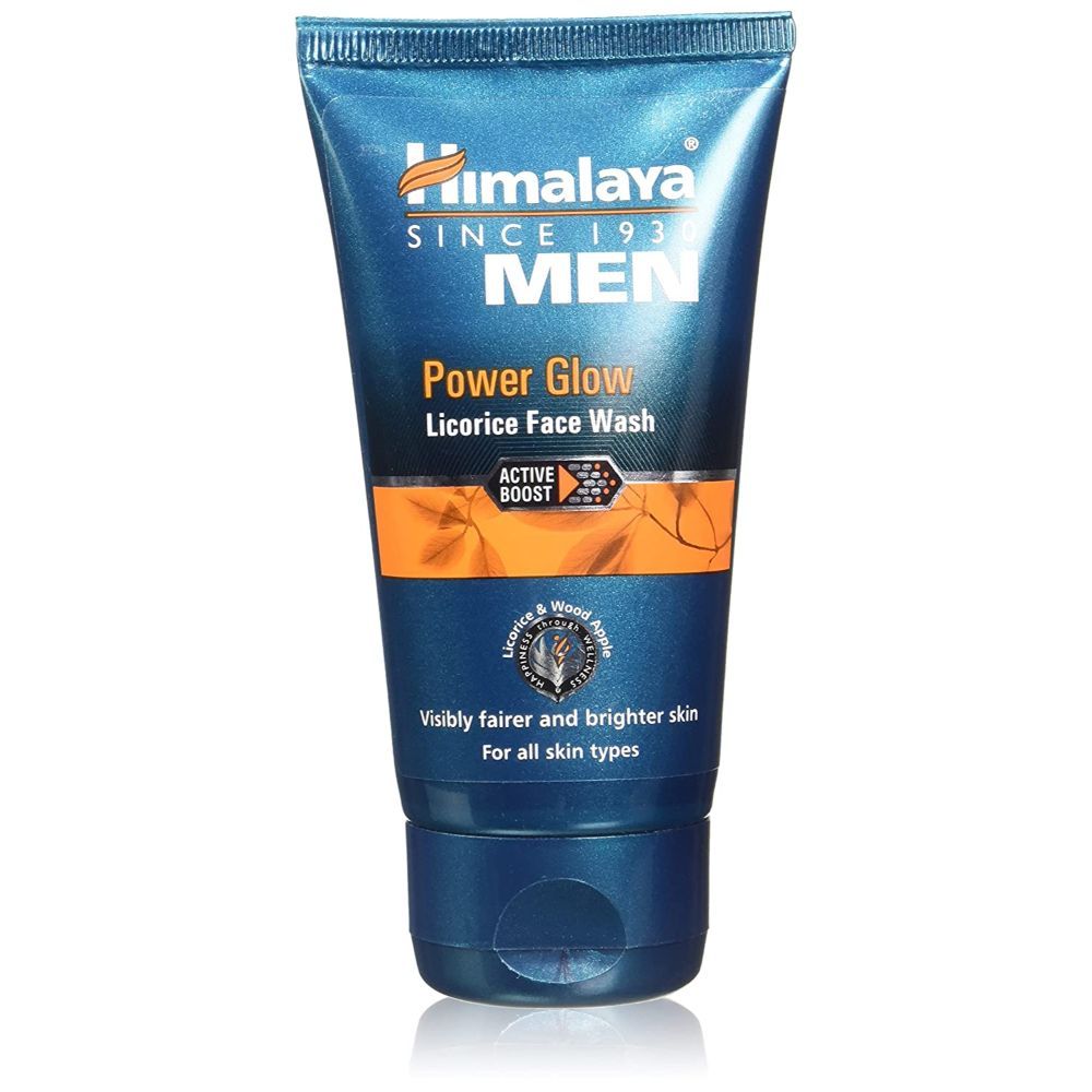 Buy Himalaya Men Power Glow Licorice Face Wash, 50 ml Online at Best ...