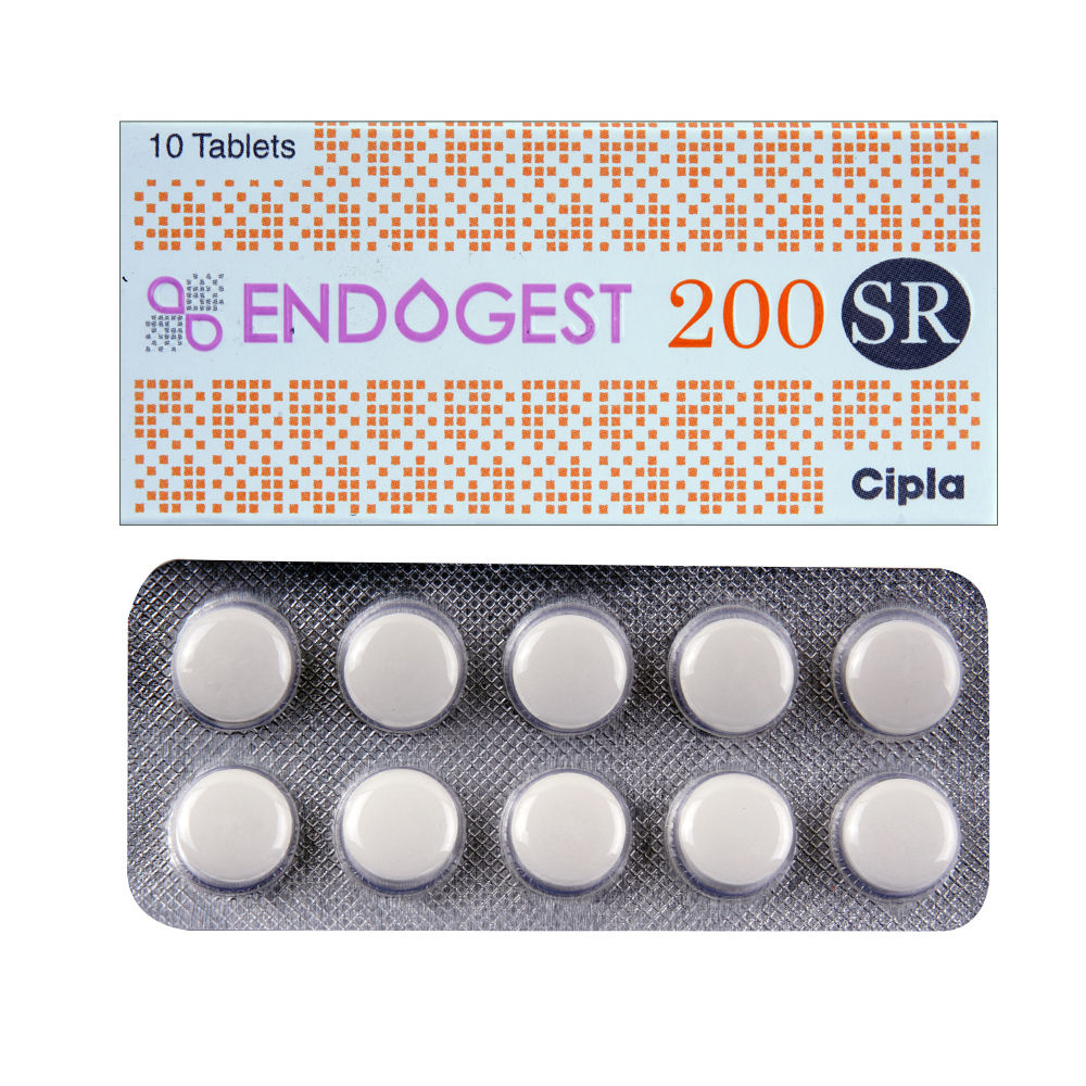 Buy Endogest-SR 200mg 10 Tablets Online at Best Prices | Wellness Forever