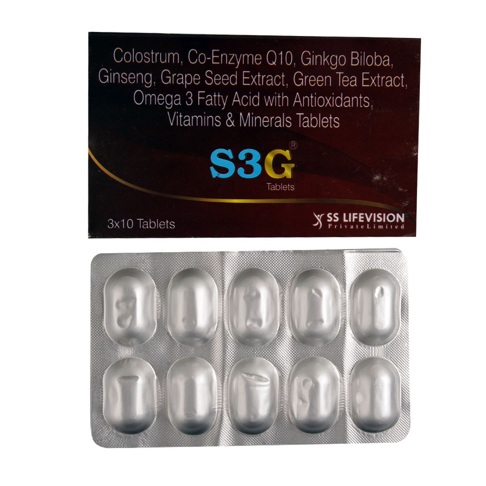 Buy S-3G 10 Tablets Online at Best Prices | Wellness Forever