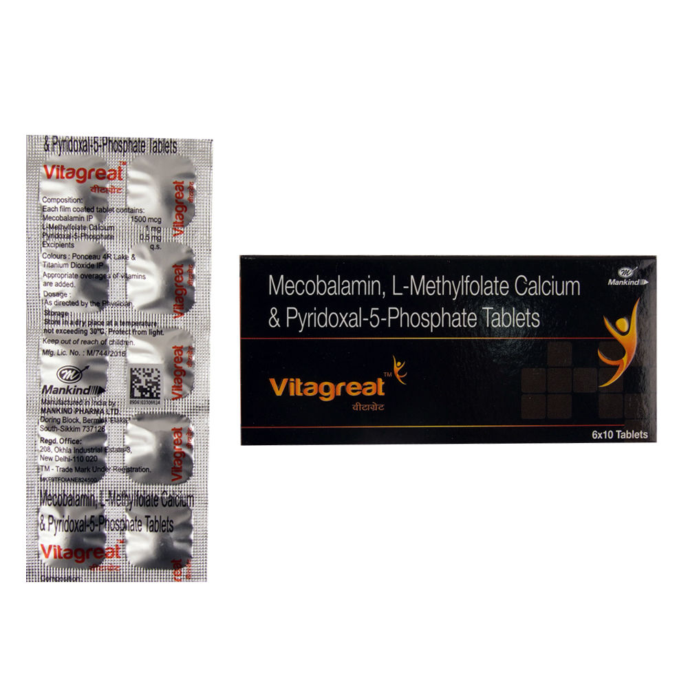 Buy Vitagreat 10 Tablets Online at Best Prices | Wellness Forever