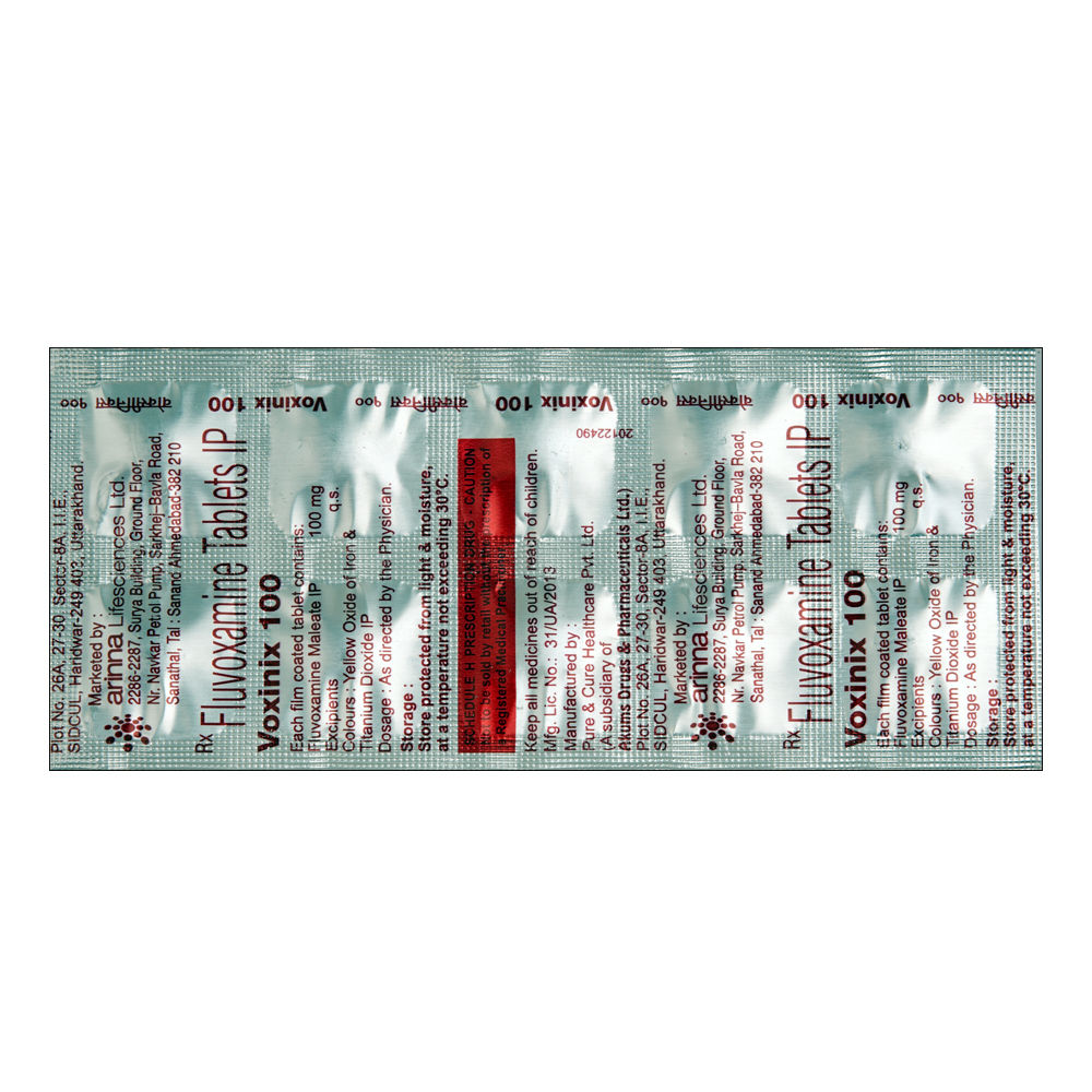 Buy Voxinix 100mg 10 Tablets Online at Best Prices | Wellness Forever