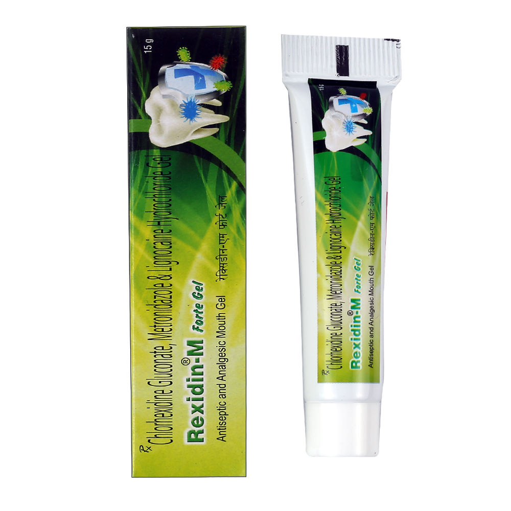 Buy Rexidin-M Forte Gel 15 g Online at Best Prices | Wellness Forever