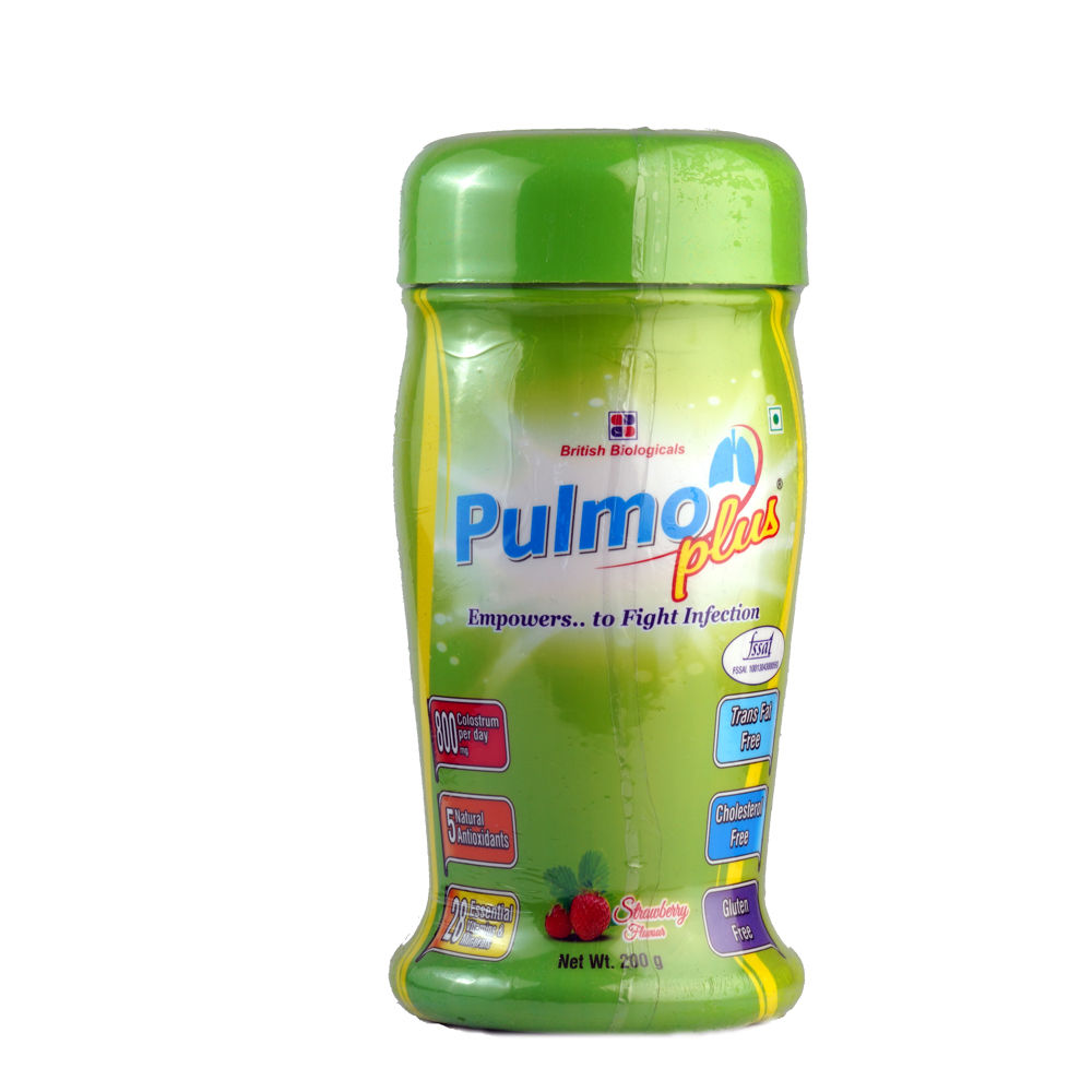 Buy Pulmo-Plus Strawberry Powder 200 g Online at Best Prices | Wellness ...