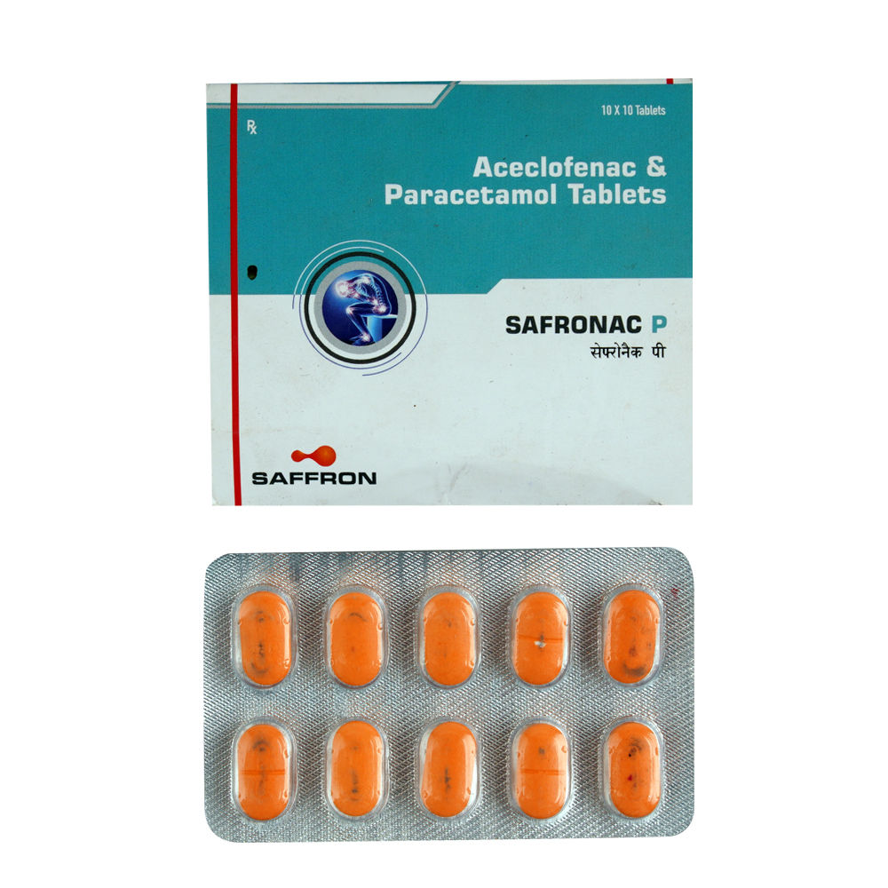 Buy Safronac-P 10 Tablets Online at Best Prices | Wellness Forever