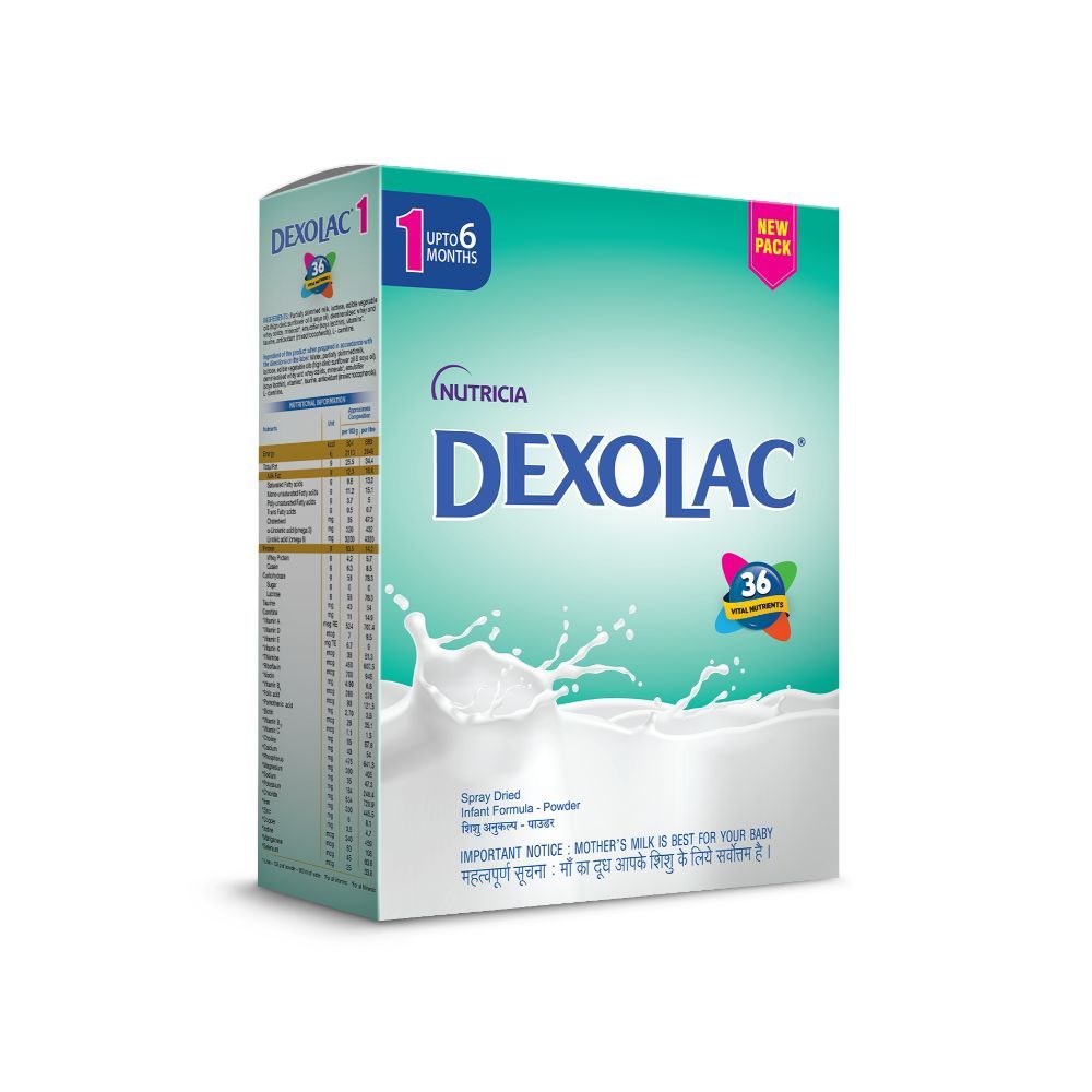 Buy Dexolac Stage 1 Infant Formula Powder 400g Online at Best Prices ...
