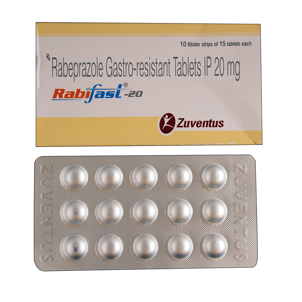 Buy Rabifast 20mg 15 Tablets Online at Best Prices | Wellness Forever