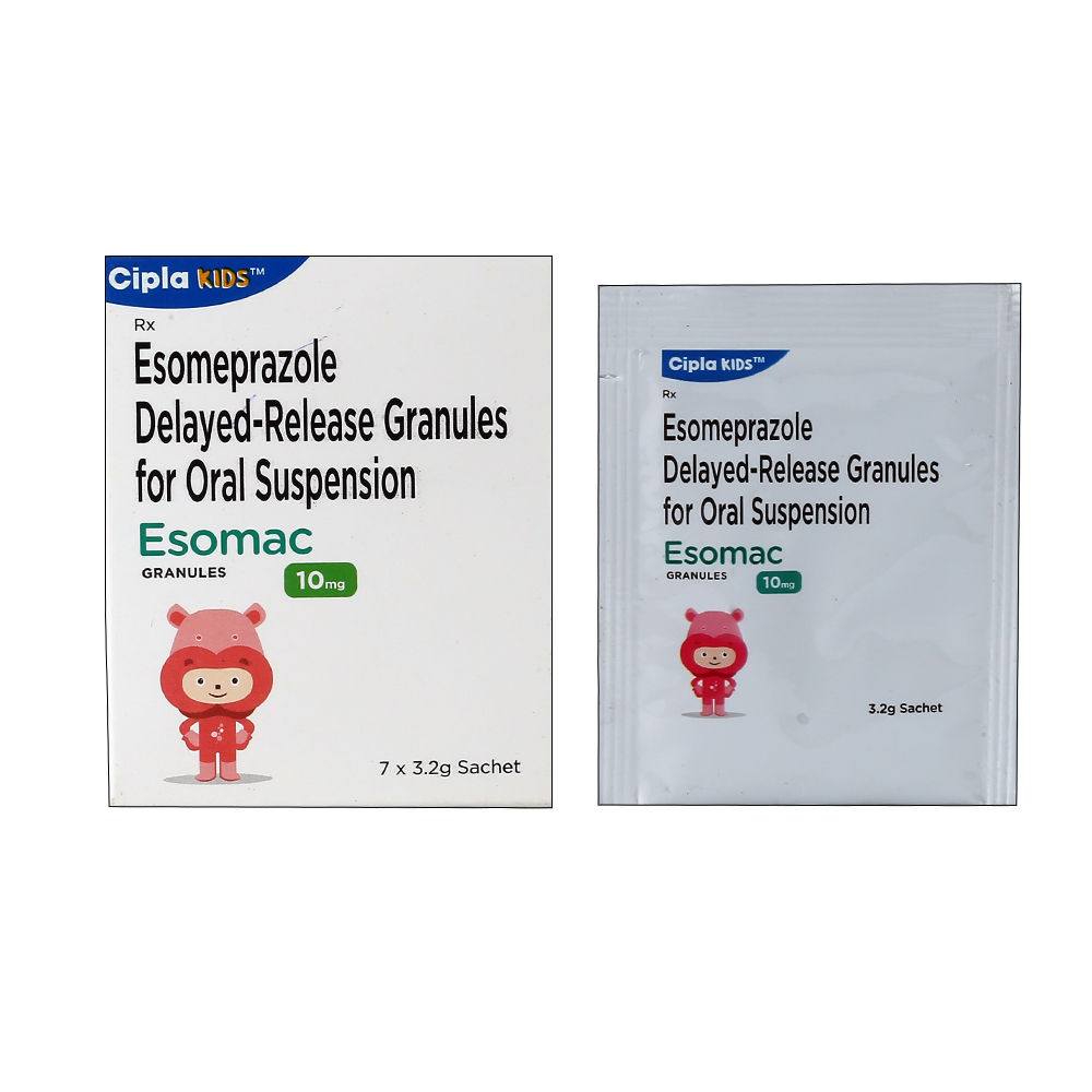 Buy Esomac 10Mg Gran Sachet 3.2Gm Online at Best Prices | Wellness Forever