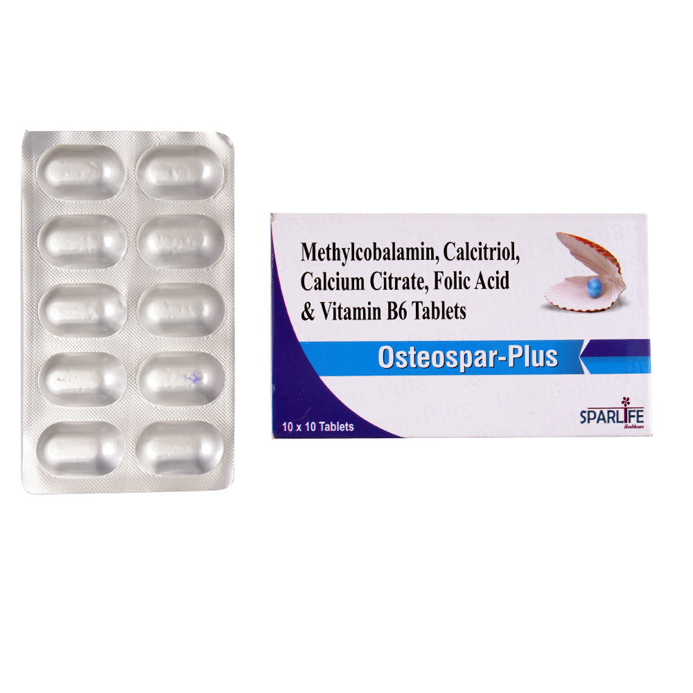 Buy Osteospar-Plus 10 Tablets Online at Best Prices | Wellness Forever