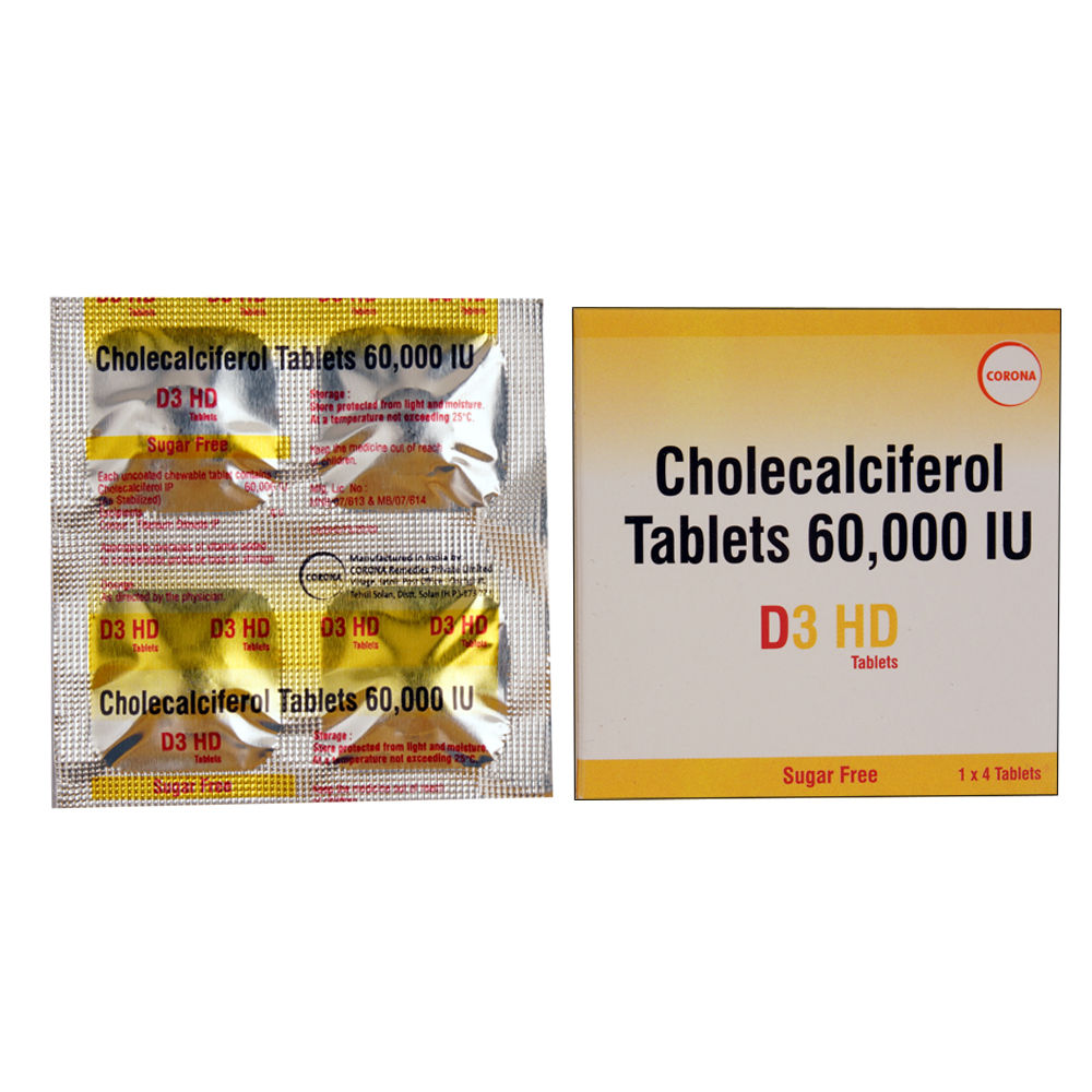 Buy D3-HD 4 Tablets Online at Best Prices | Wellness Forever