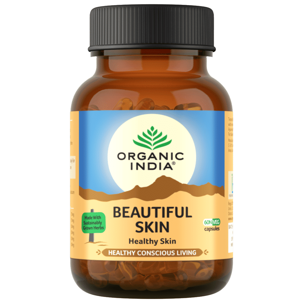 Buy Organic India Beautiful Skin Capsules, 60 capsules Online at Best ...
