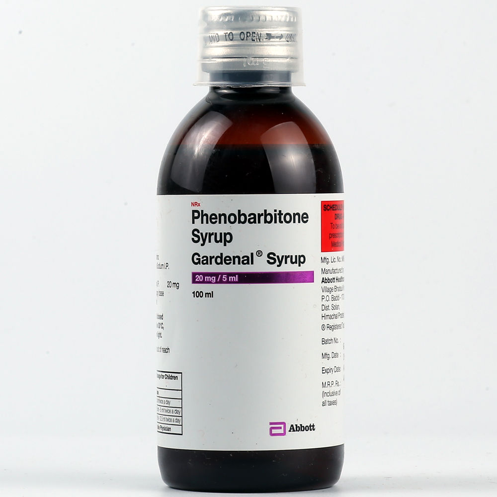 Buy Gardenal Syp 100Ml Online at Best Prices | Wellness Forever