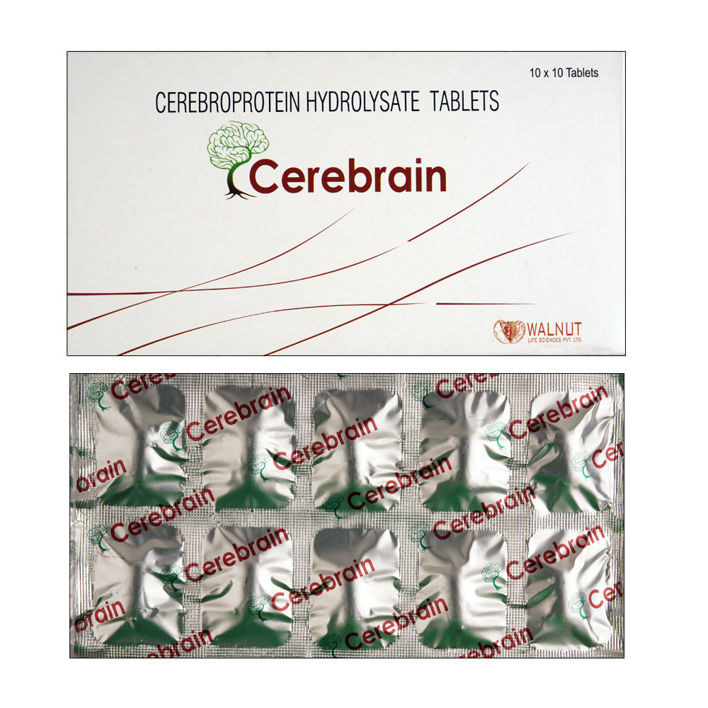 Buy Cerebrain 90mg 10 Tablets Online at Best Prices | Wellness Forever